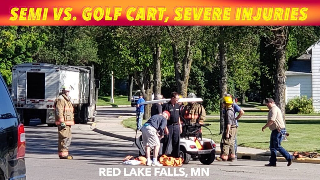 BREAKING NEWS UPDATE: Woman Severely Injured In Semi VS. Golf Cart ...