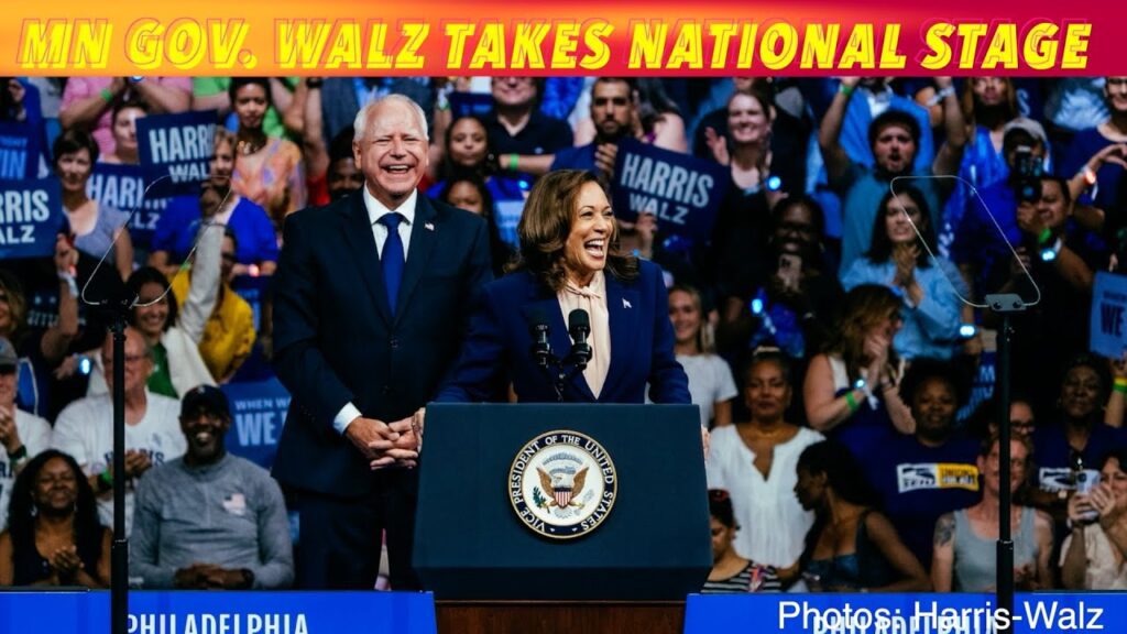 Minnesota Governor Walz Takes National Stage - iNewZ