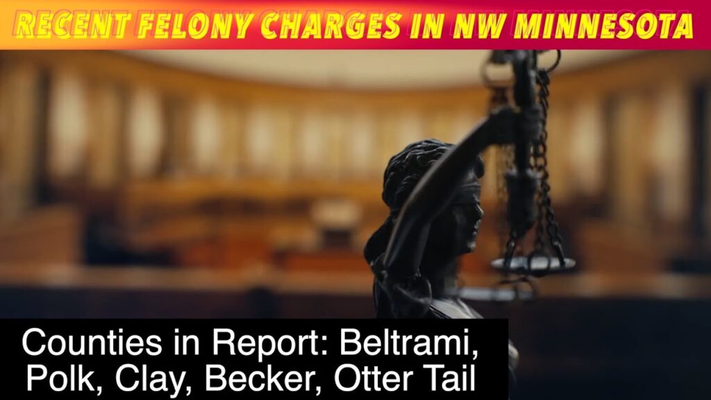 Recent Felony Level Criminal Charges Across Northwest Minnesota - iNewZ