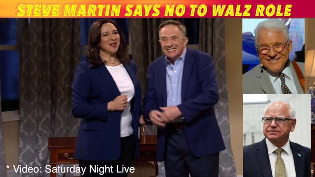 Steve Martin Says No To Walz Role On Saturday Night Live - iNewZ