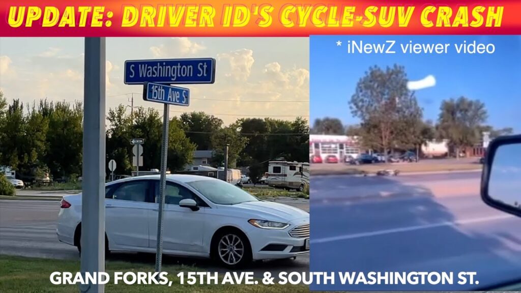 UPDATE: Driver ID's In DUI, Motorcycle-SUV Crash In Grand Forks - iNewZ