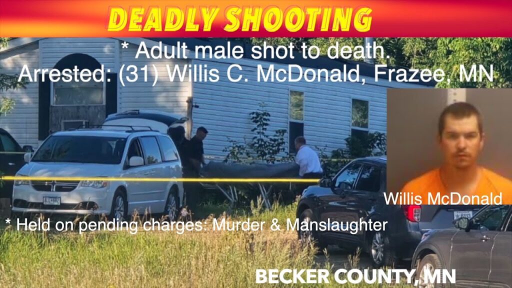 UPDATED BOOKING PHOTO: Pending Murder Charge In Becker County Shooting ...