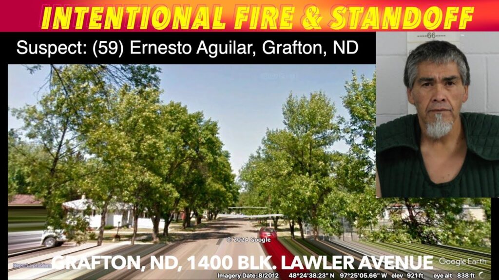 BREAKING NEWS: Intentional Fire & Standoff In Grafton, North Dakota ...