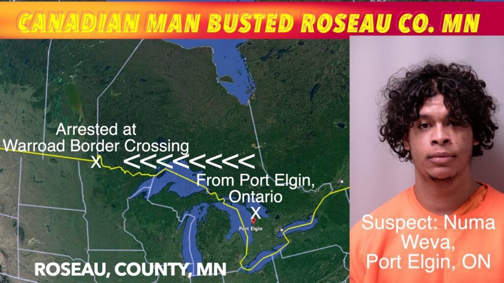 Canadian Man Takes Long Drive To Drug Bust In Roseau County, Minnesota ...