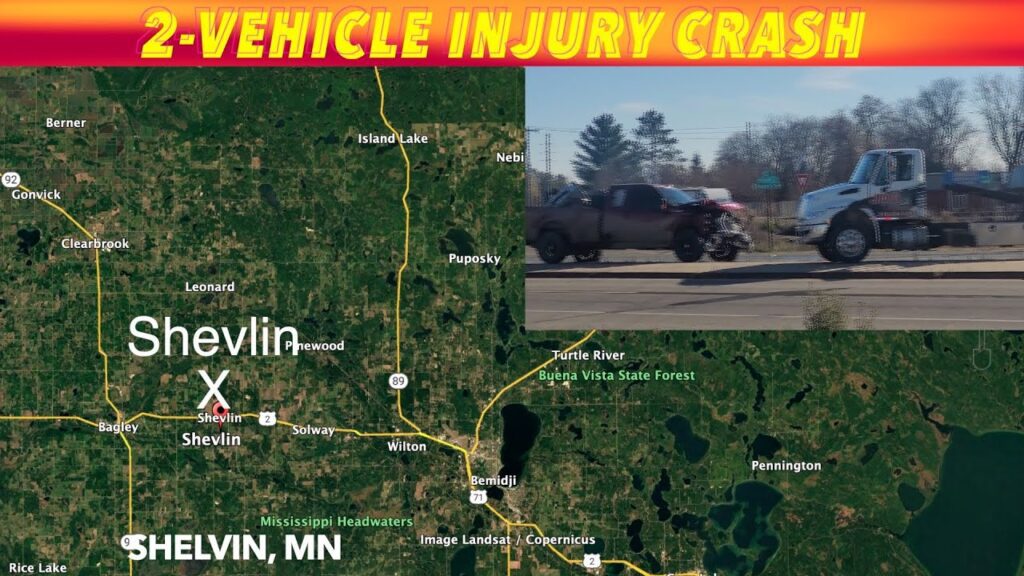 BREAKING NEWS: Injury Crash At Shevlin, Minnesota - iNewZ