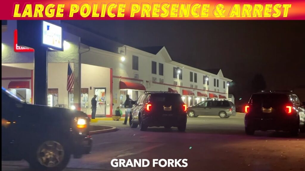 BREAKING NEWS: Large Police Presence & Arrest In Grand Forks *Involved ...