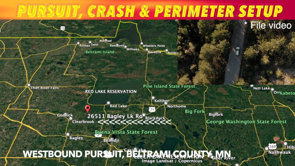 BREAKING NEWS: Pursuit, Crash & Perimeter Setup - iNewZ