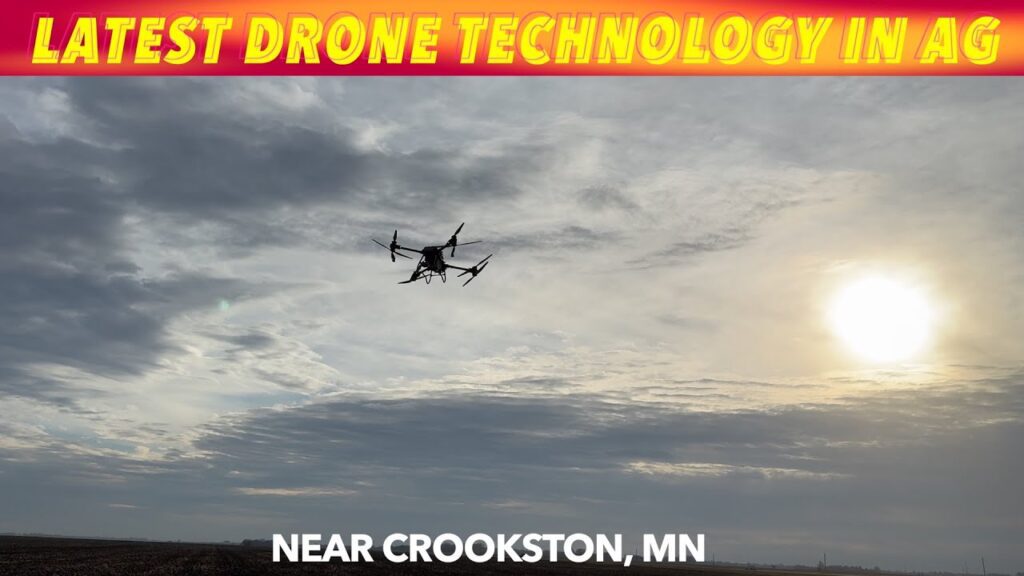 Demonstration Of The Latest Drone Technology In Agriculture - iNewZ