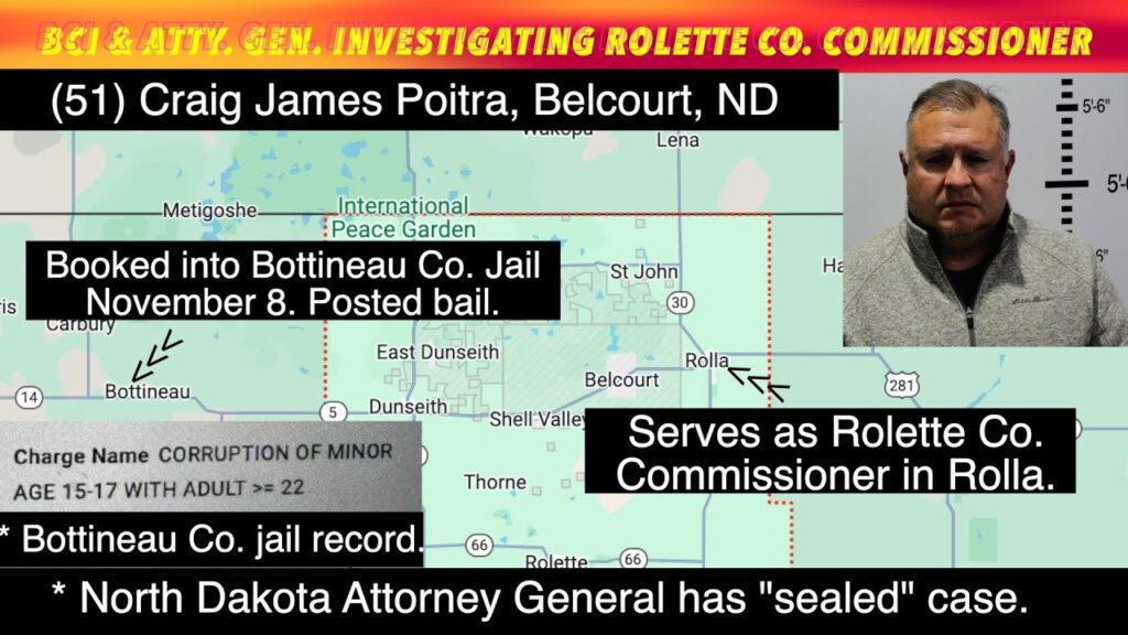ND Attorney General & BCI Investigating Rolette County Commissioner - iNewZ