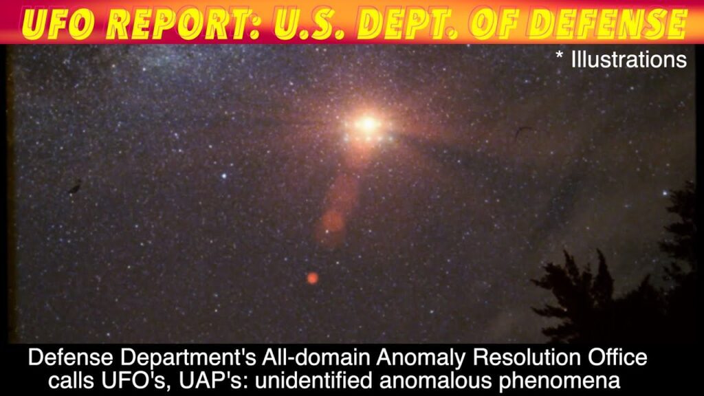 UFO REPORT: Just Released By U.S. Department Of Defense - iNewZ