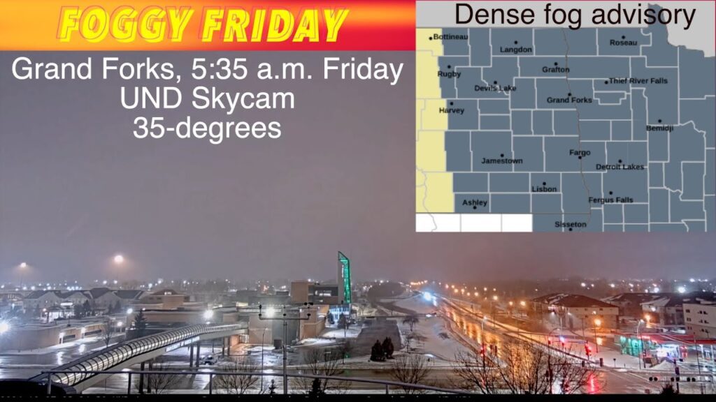 Foggy Friday, Dense Fog Advisory Across The Region - iNewZ