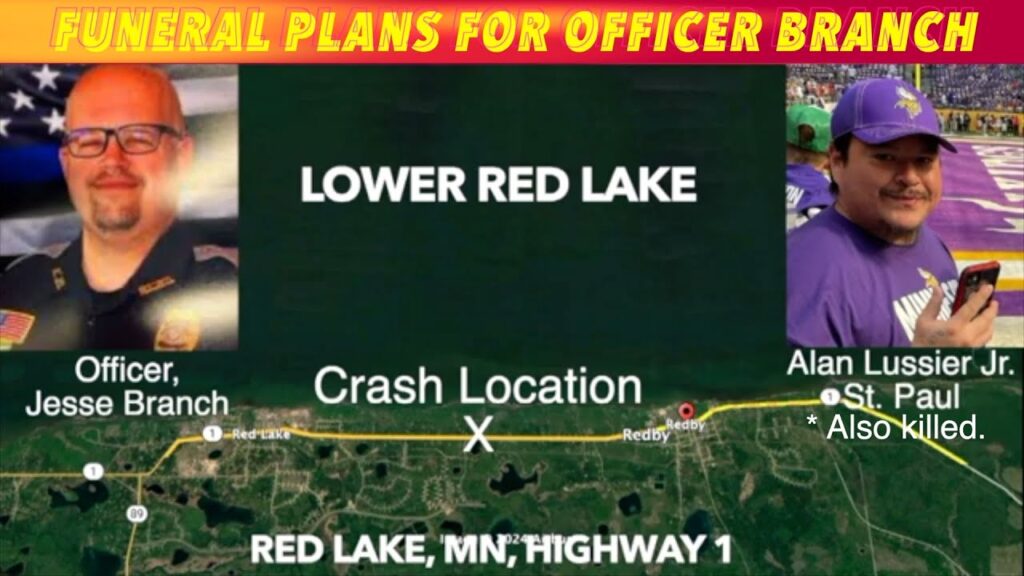 Funeral Plans For Red Lake Police Officer Jesse Branch - iNewZ