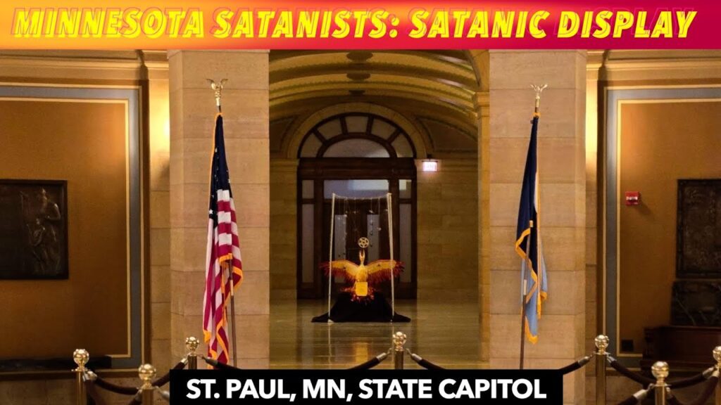 Satanic Display At State Capitol In St. Paul, Minnesota - iNewZ