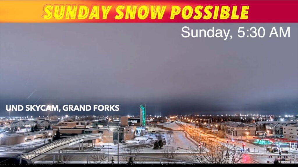 Sunday Snow Possible - iNewZ