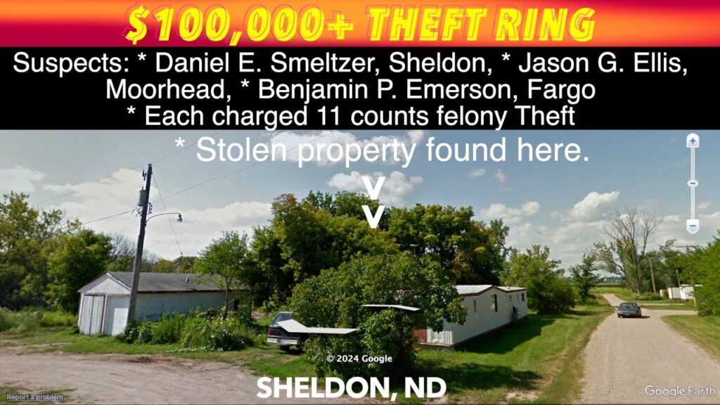 Three Charged In $100,000+ North Dakota Theft Ring - iNewZ