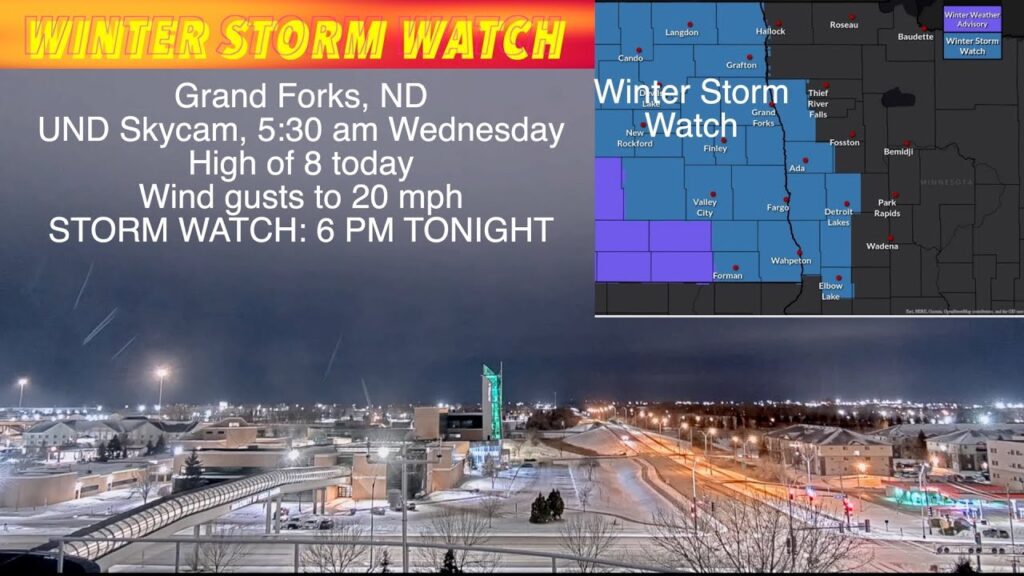 WINTER STORM WATCH: Possibility Of Major Snowfall - iNewZ
