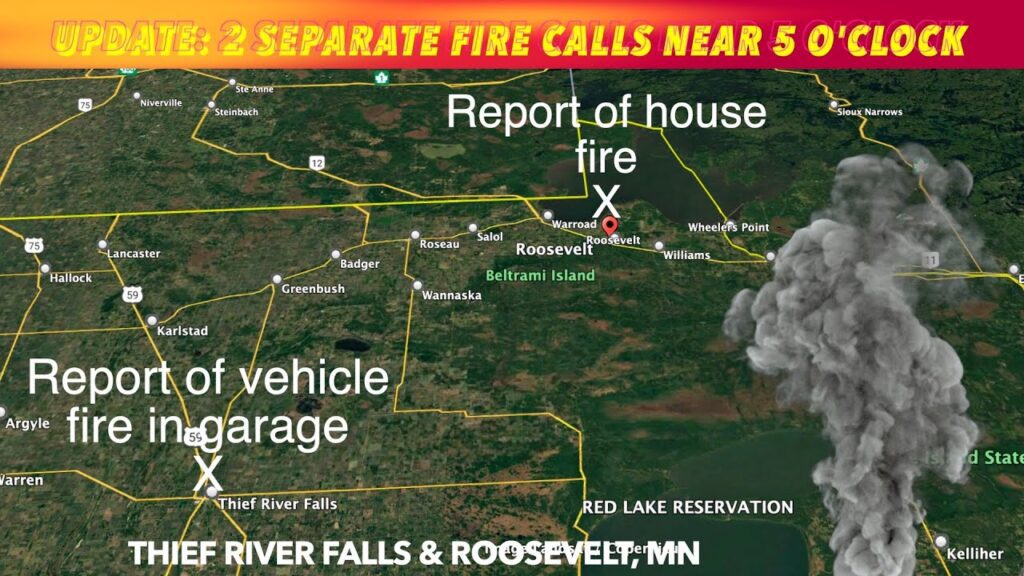 BREAKING NEWS UPDATE: 2 Separate Northwest Minnesota Fire Calls In 5 O ...