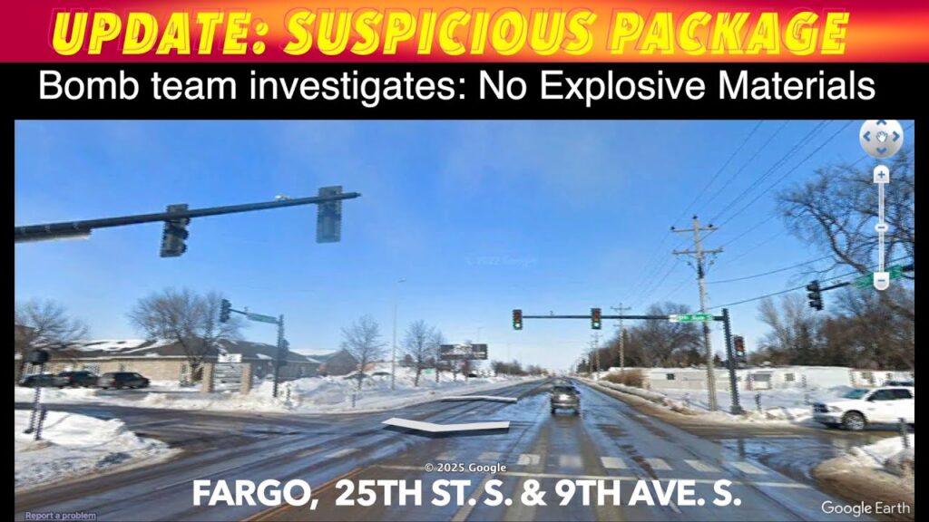 BREAKING NEWS UPDATE: Bomb Team Investigates Fargo Package - iNewZ
