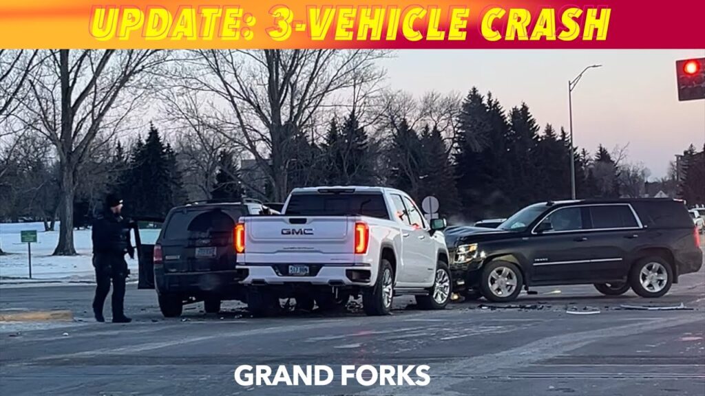 BREAKING NEWS UPDATE: Driver Cited In Grand Forks Crash, 2 injured - iNewZ