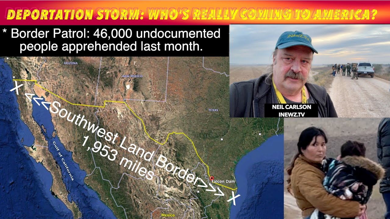 DEPORTATION STORM: Who's Really Coming To America? Ride-Along With The ...