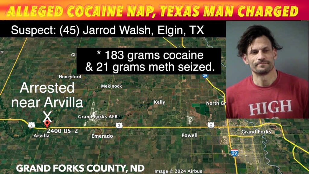 DRUG TRAFFICKING CHARGE: Alleged Cocaine Nap In GF County, Texas Man ...