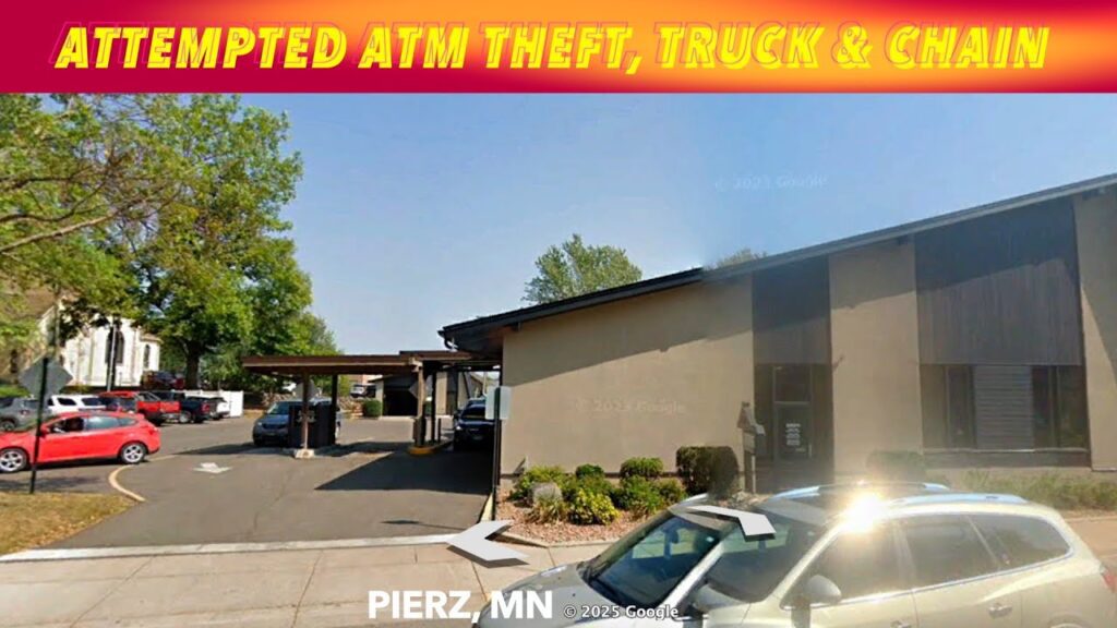 Attempted ATM Theft, Truck & Chain Method - iNewZ