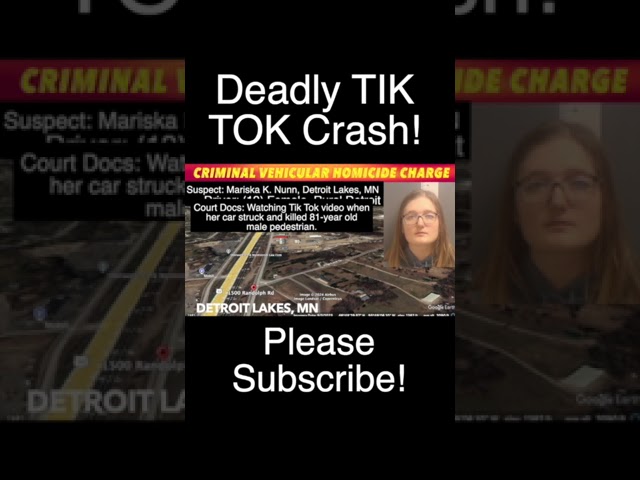 Charge In Deadly Tik Tok Crash In Detroit Lakes, Minnesota - iNewZ