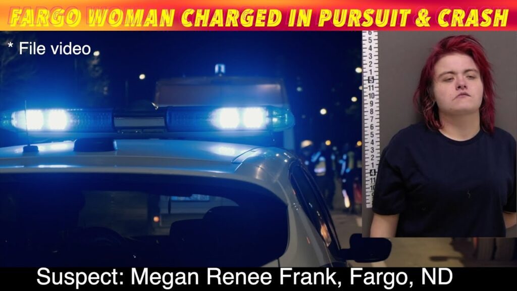 Fargo Woman Charged In Pursuit & Crash - iNewZ