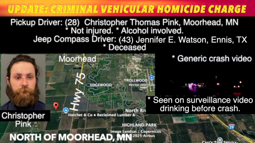 UPDATE: Criminal Vehicular Homicide Charge Filed, Seen On Surveillance ...