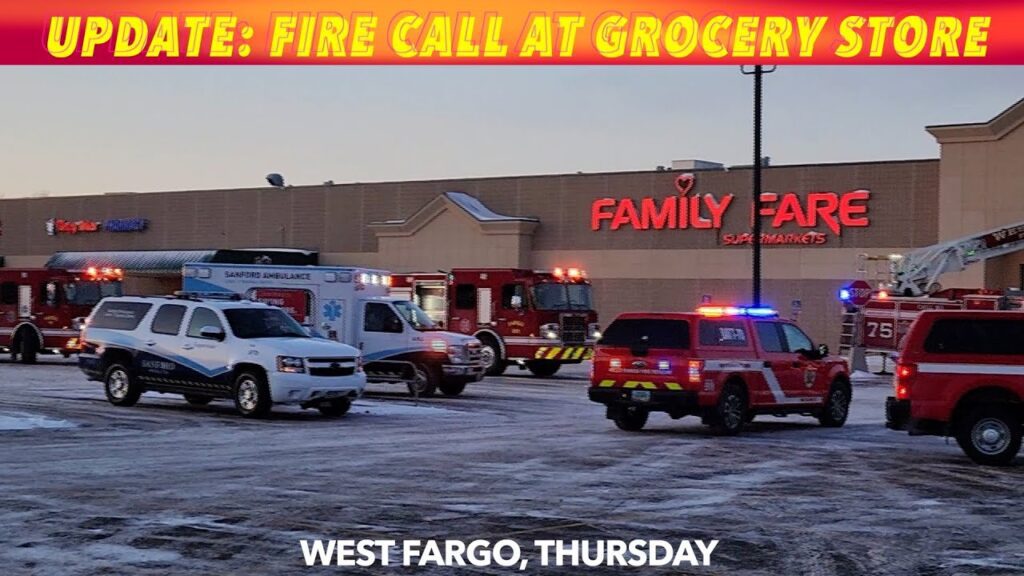 UPDATE: Fire Call At West Fargo Grocery Store - iNewZ
