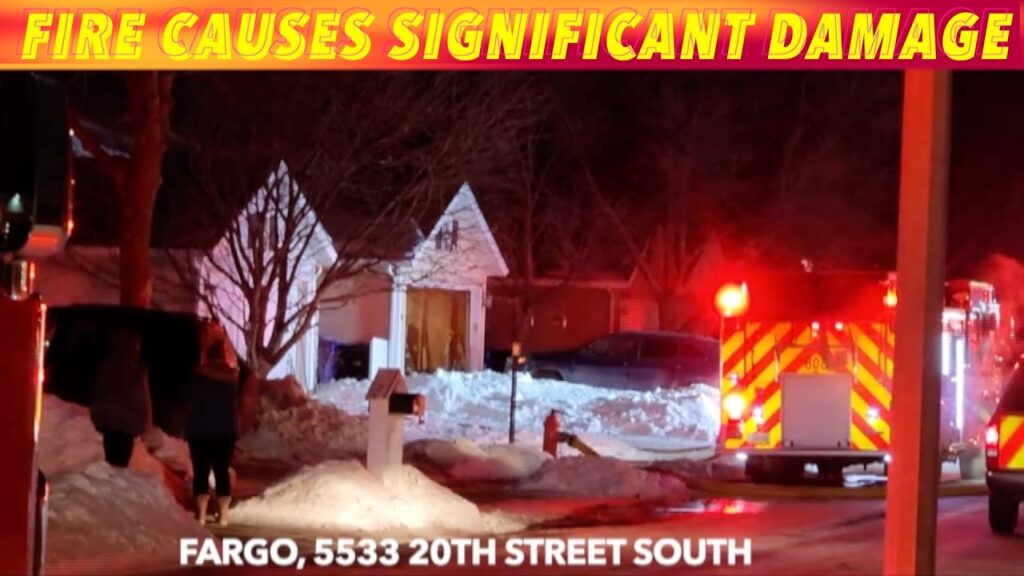 UPDATE: Fire Causes Significant Damage To Fargo Home - iNewZ
