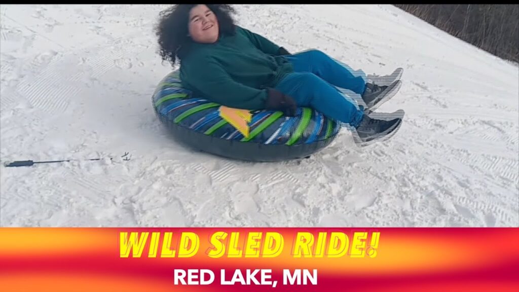 Wild Sled Ride In Red Lake, Minnesota! - iNewZ