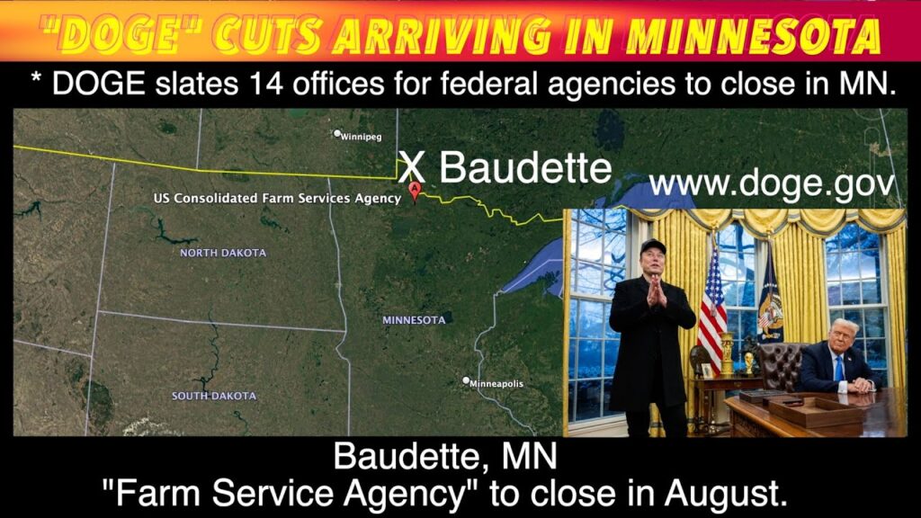 "DOGE" Cuts Arriving In Minnesota, 14 Offices For Different Federal ...