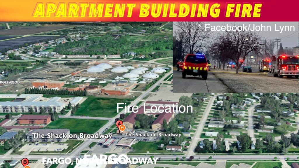 BREAKING NEWS: Apartment Building Fire In Fargo Friday Morning * FARGO ...
