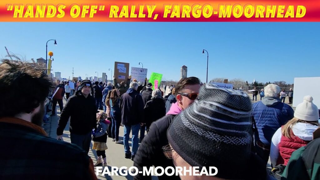 "Hands Off" Rally, Fargo-Moorhead - iNewZ
