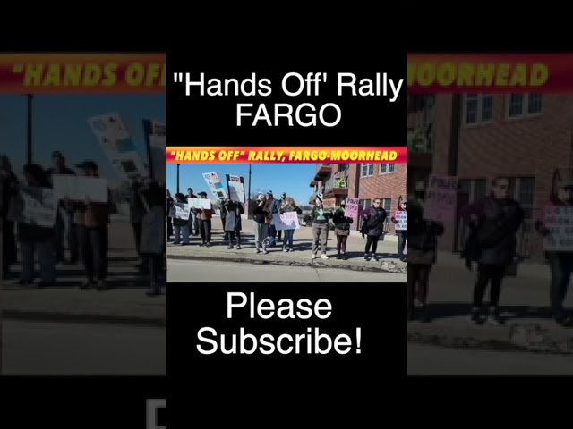 "Hands Off" Rally, Fargo-Moorhead - iNewZ