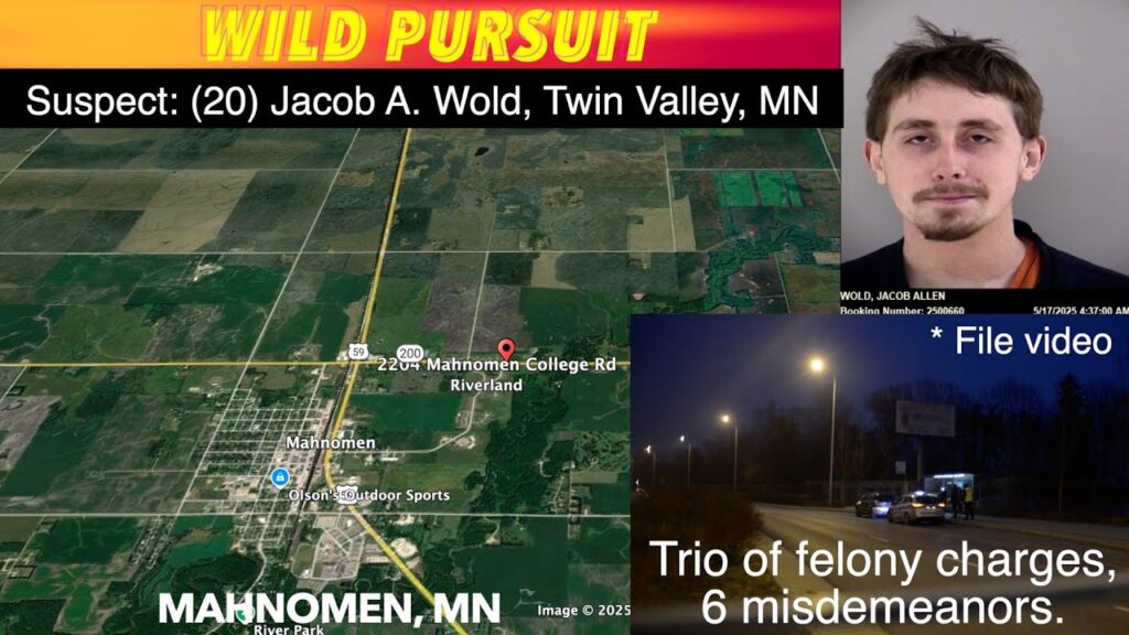 WIld Pursuit In Mahnomen, Minnesota - iNewZ