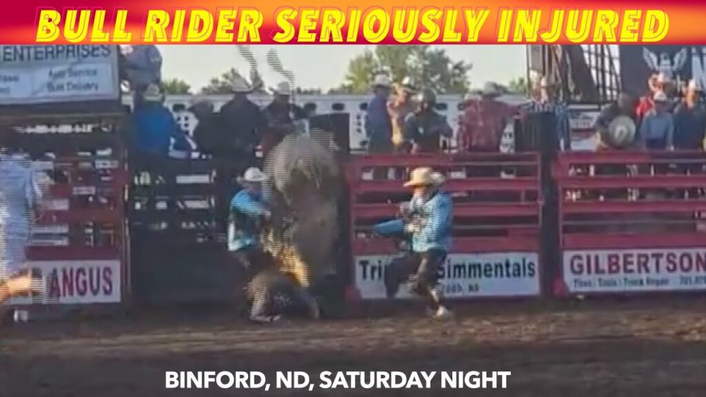 Bull Rider Seriously Injured At Binford, North Dakota Rodeo - iNewZ
