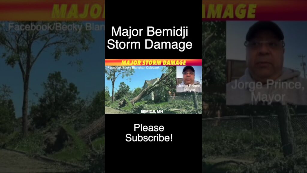 Major Storm Damage Across Bemidji Area - iNewZ