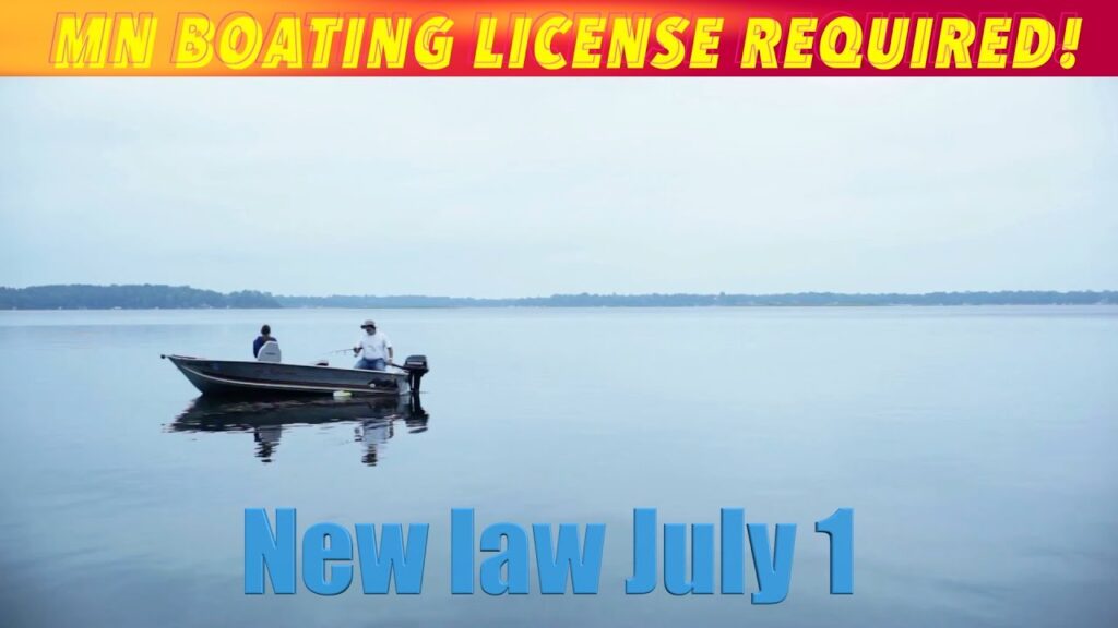 Minnesota Boating License Required! - iNewZ