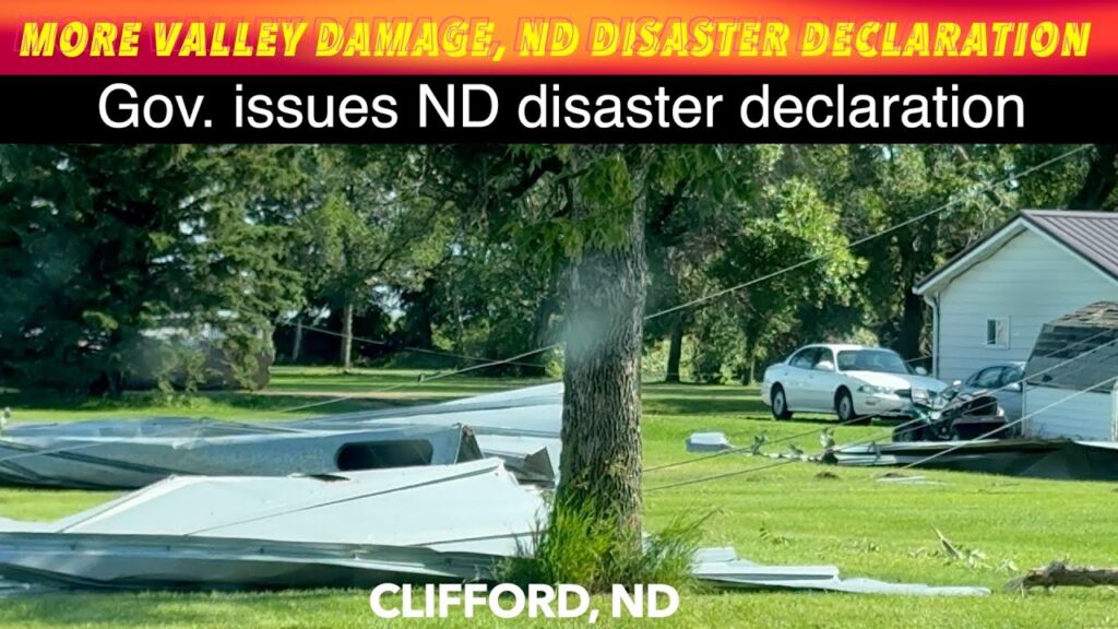 More Central Valley Storm Damage As ND Gov. Issues Disaster Declaration ...