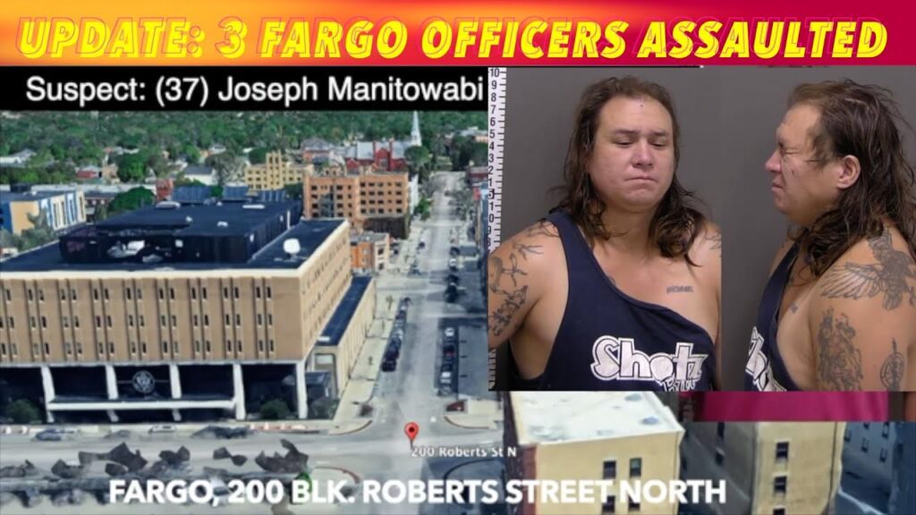UPDATE: New Booking Photo Of Man Charged With Punching Fargo Police ...