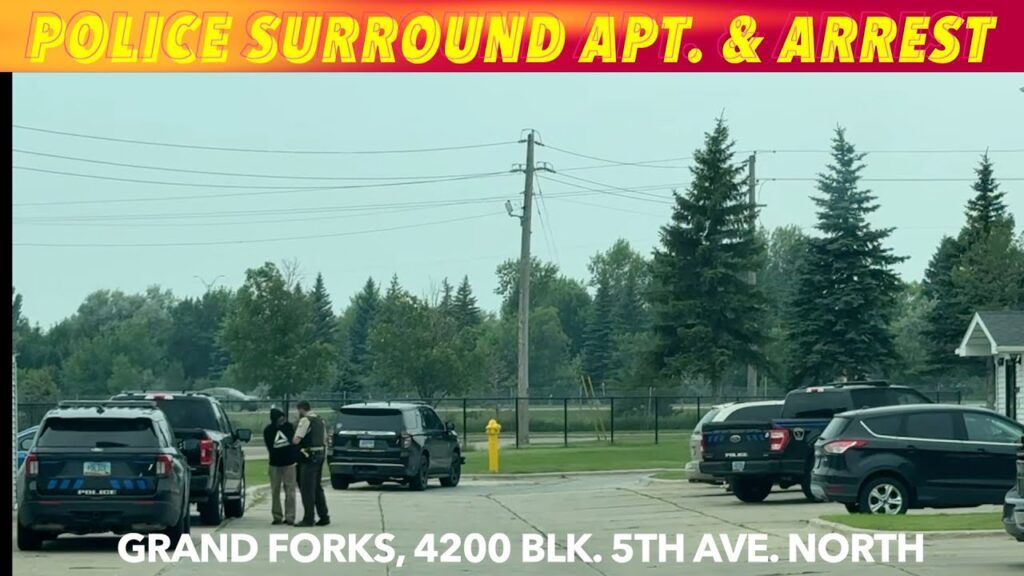 BREAKING NEWS: Police Surround Grand Forks Apartment & Arrest - iNewZ