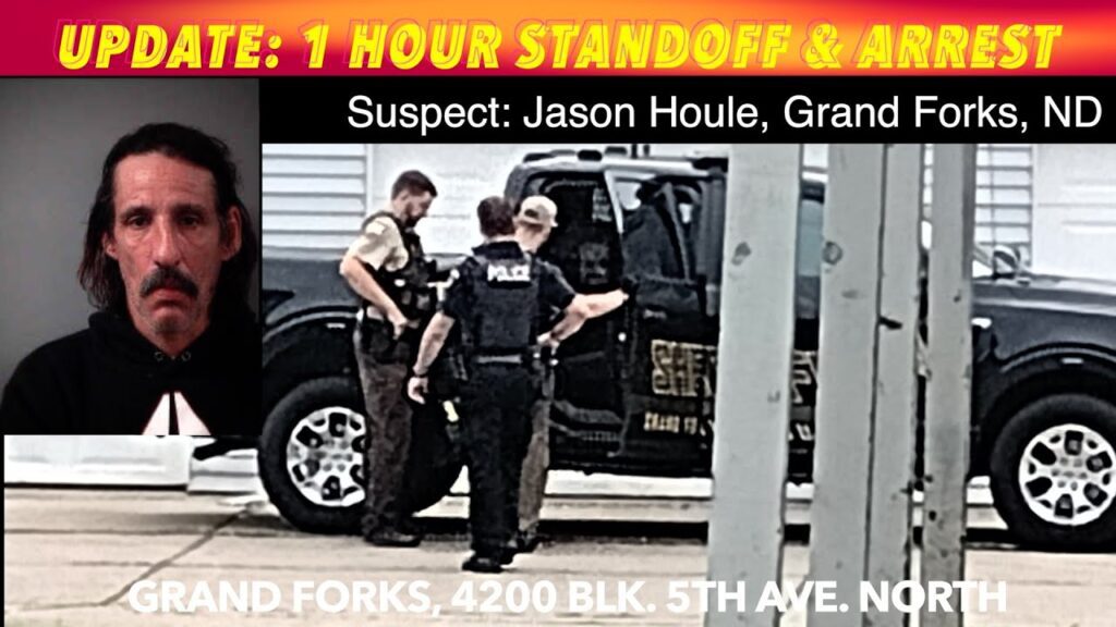 BREAKING NEWS UPDATE: 1 Hour Standoff & Arrest In Grand Forks Sunday ...