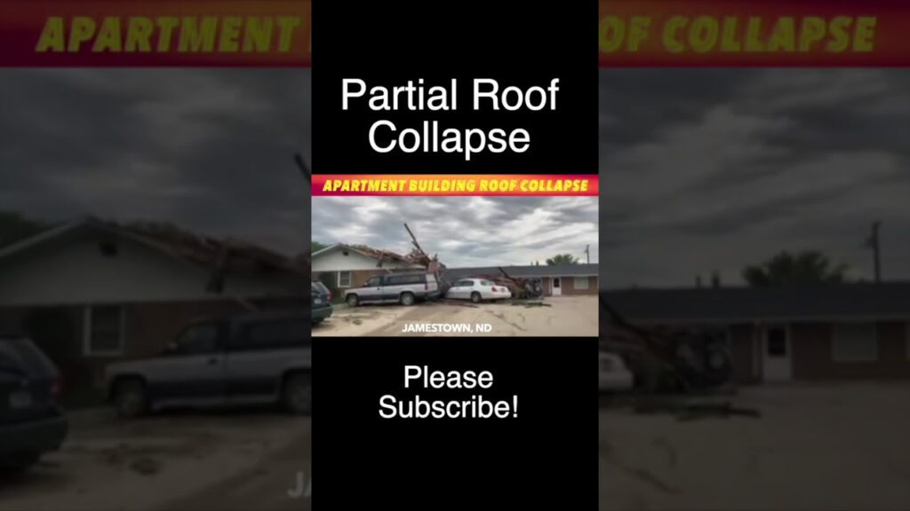 BREAKING NEWS: Partial Collapse Of Apartment Building Roof, Jamestown ...