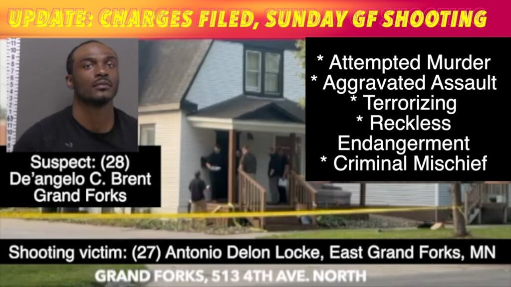 UPDATE: Charges Filed In Sunday Shooting In Grand Forks - iNewZ