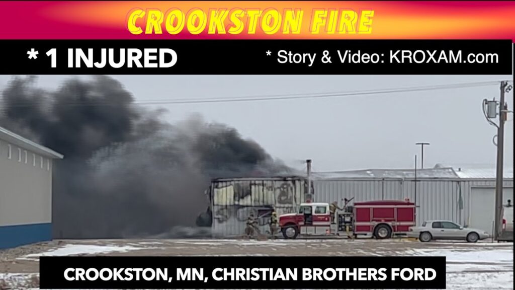 BREAKING NEWS UPDATE: Fire At Christian Brothers Ford In Crookston, MN ...