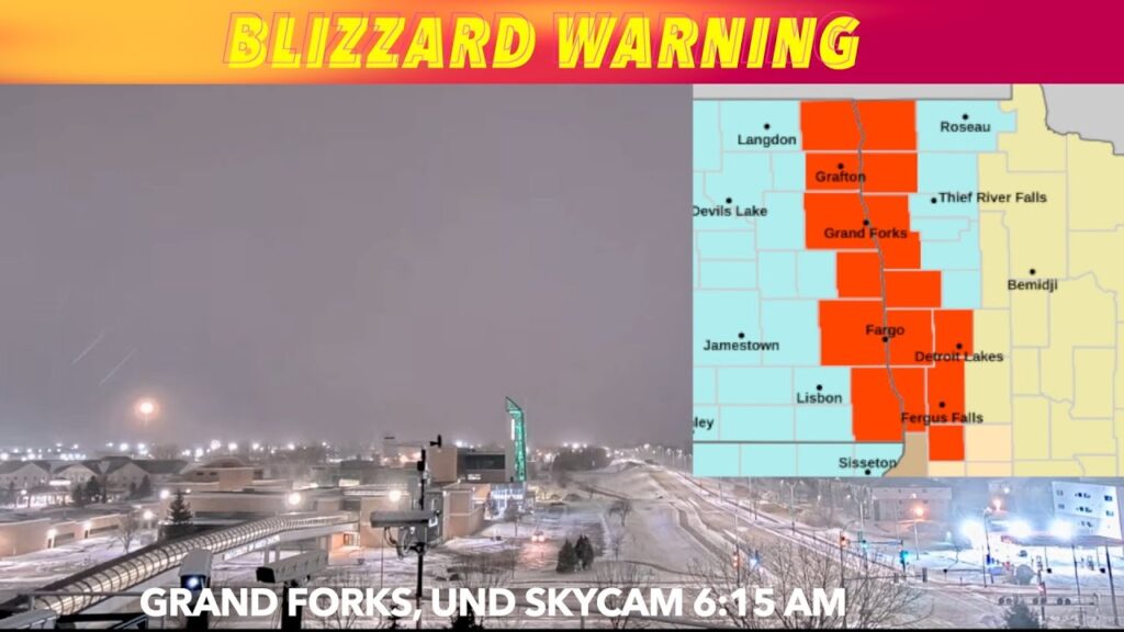 Blizzard Warning Extended, Tough Travel Until Later In The Valley - iNewZ